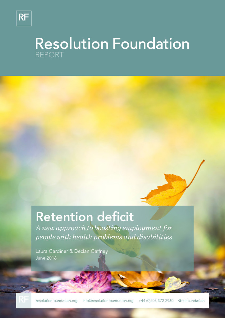 Retention deficit: a new approach to boosting employment for people ...