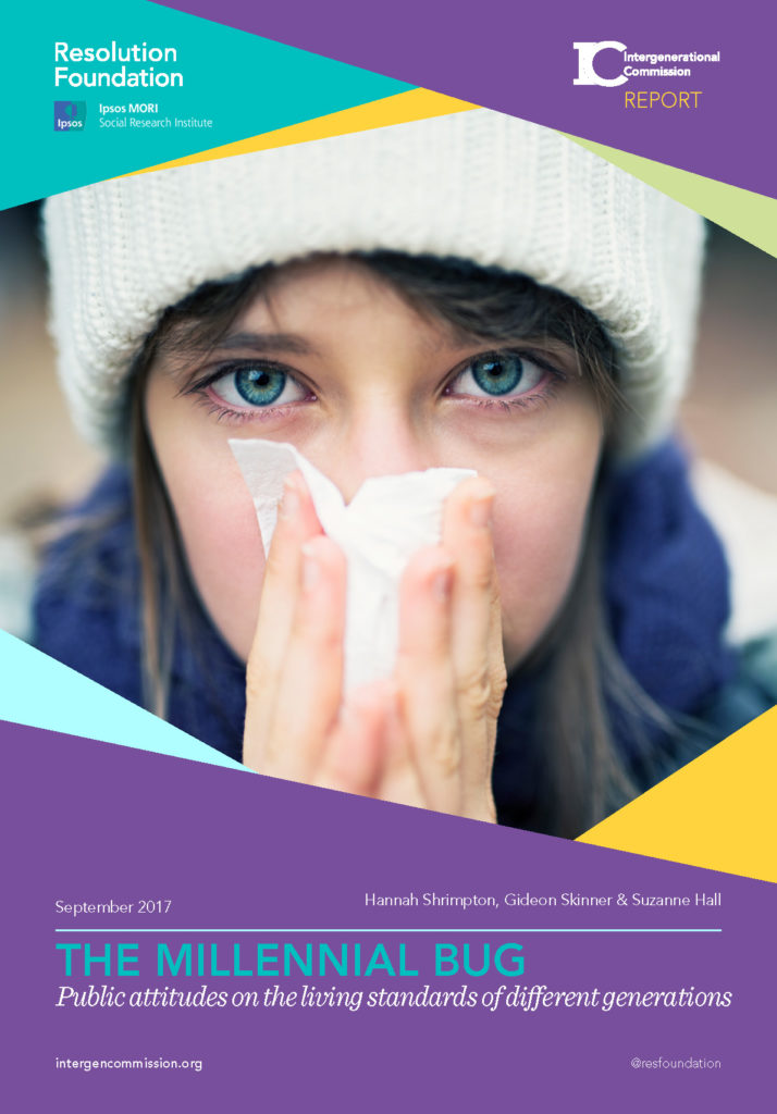 The millennial bug: public attitudes on the living standards of ...