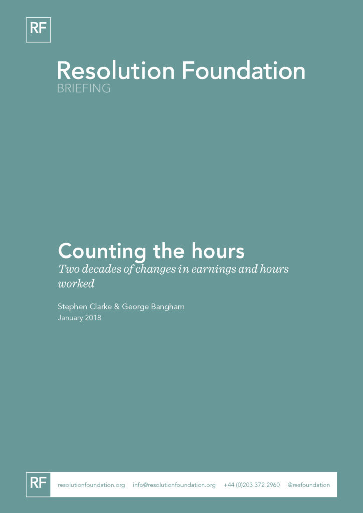 Counting the hours: two decades of changes in earnings and hours worked ...