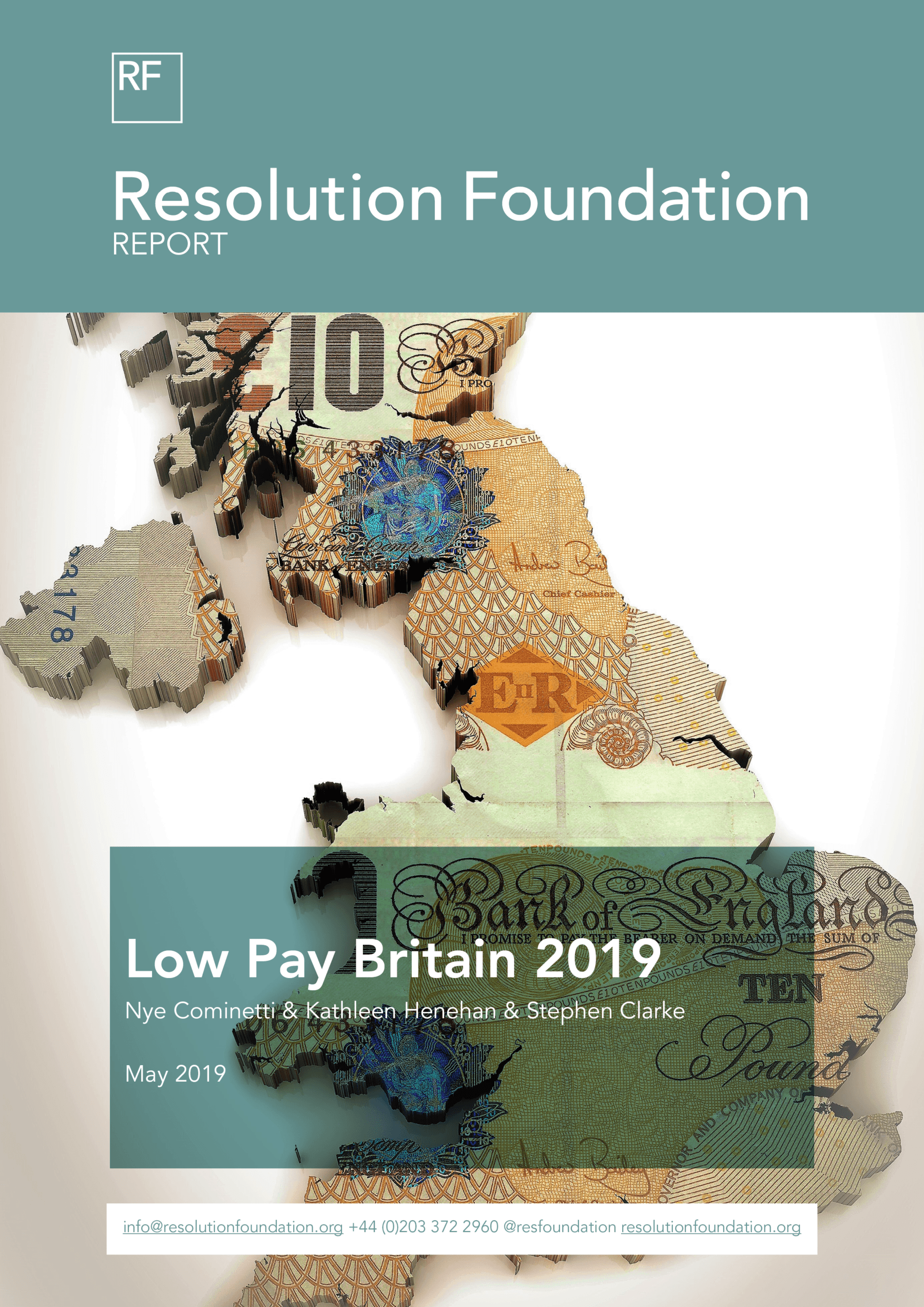 Low Pay Britain 2019 • Resolution Foundation
