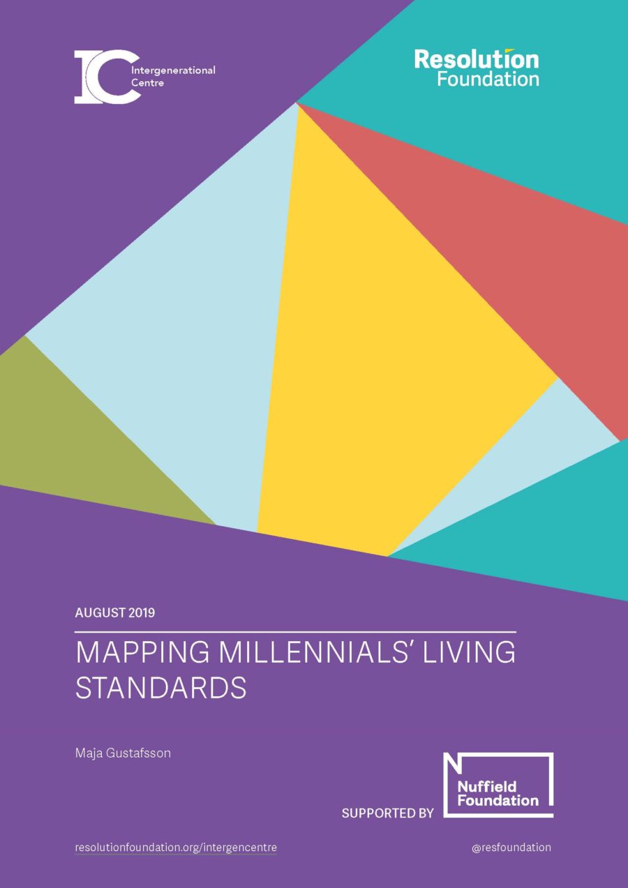 Mapping millennials’ living standards • Resolution Foundation
