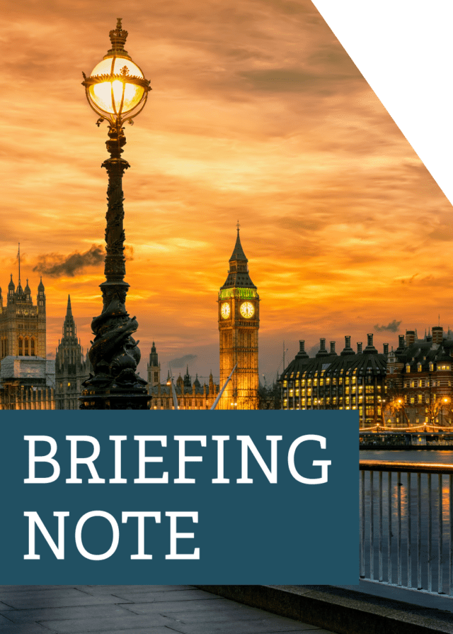 A pre-election Statement • Resolution Foundation